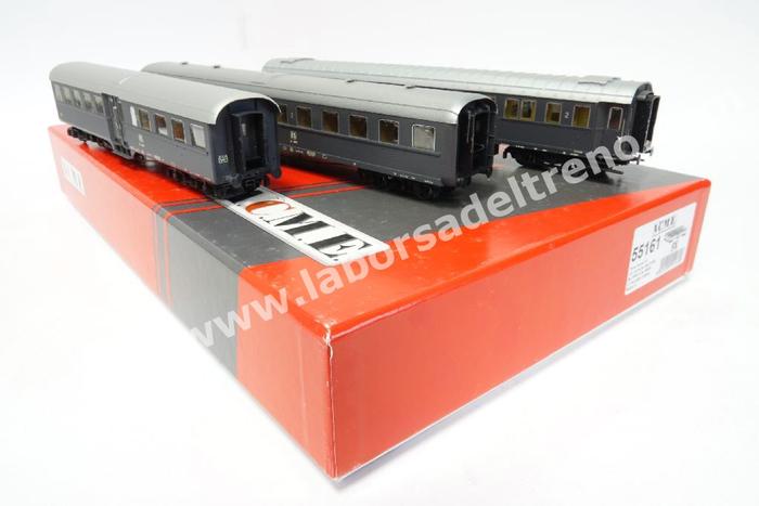 Acme - 55161 Set Treno Locale FS, composto da ABz 61000 + Bz 38900 ...