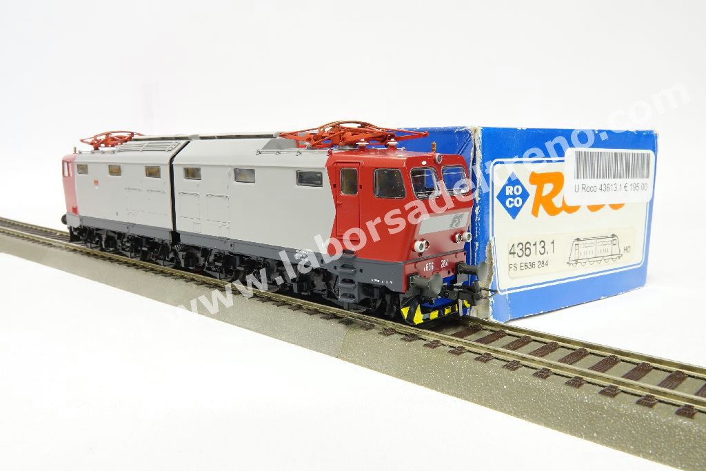 Roco - 43613.1 Locomotiva elettrica FS E636 284 'Camilla', livrea ...