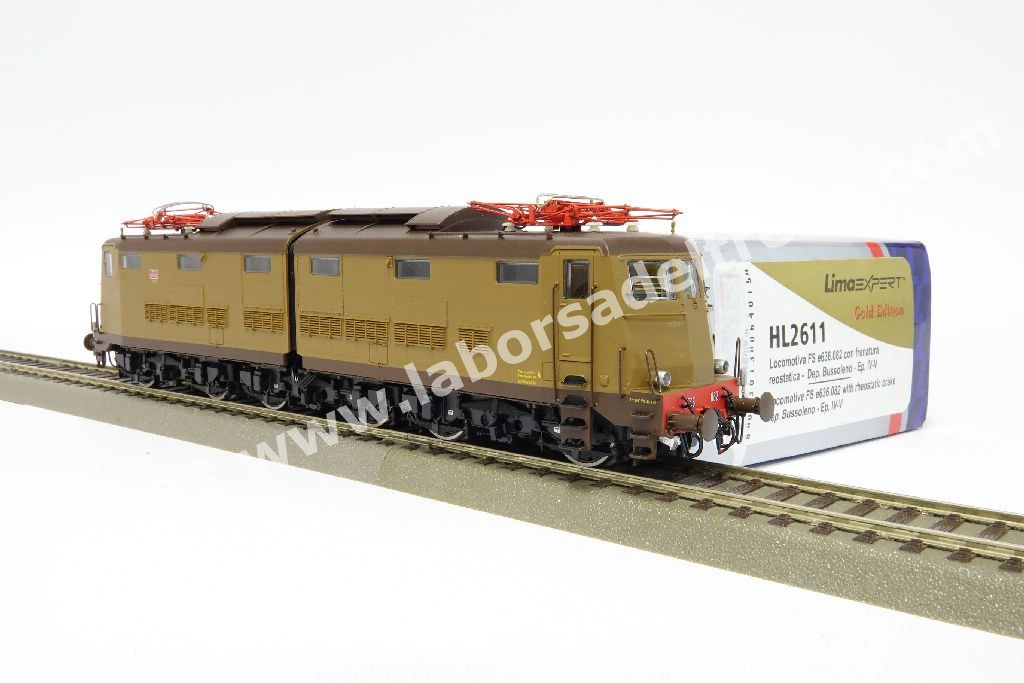 Lima - HL2611 Loco el. E 636 082 delle FS con frenatura reostatica ...