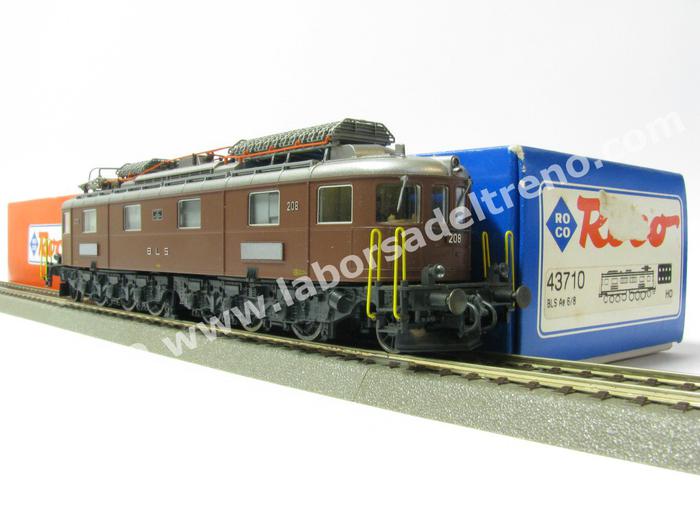 Roco - 43710DIG Locomotiva elettrica BLS Ae 6/8 206, livrea marrone, ep ...