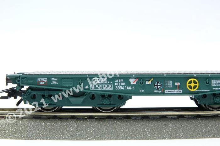 Marklin - 48875 Carro pianale per trasporti eccezionali DB AG tipo ...