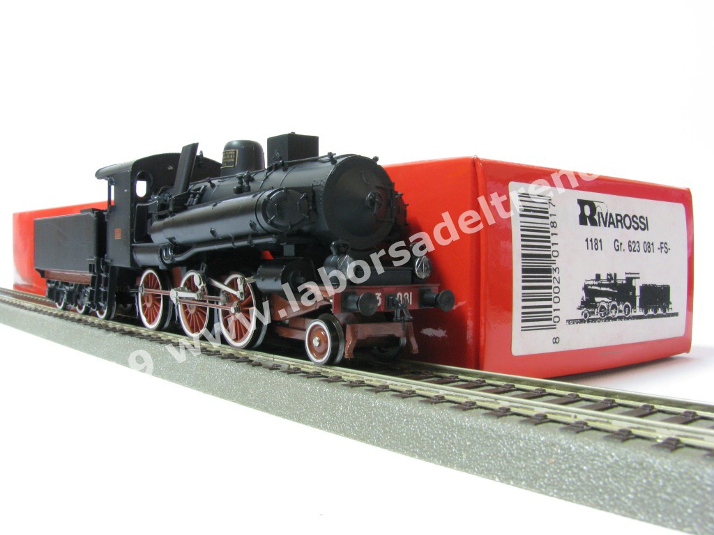 Rivarossi - 1181 Vaporiera Gr 623 081 delle FS, ep. III