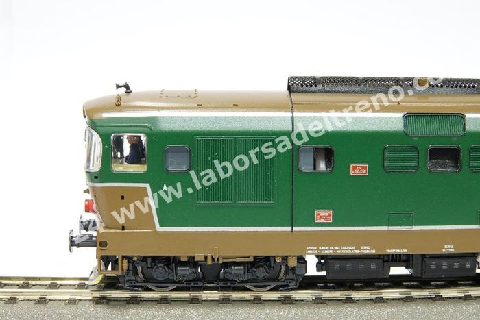 Roco - 43614.3 Loco diesel D 345 1060 FS, livrea verde/isabella con ...