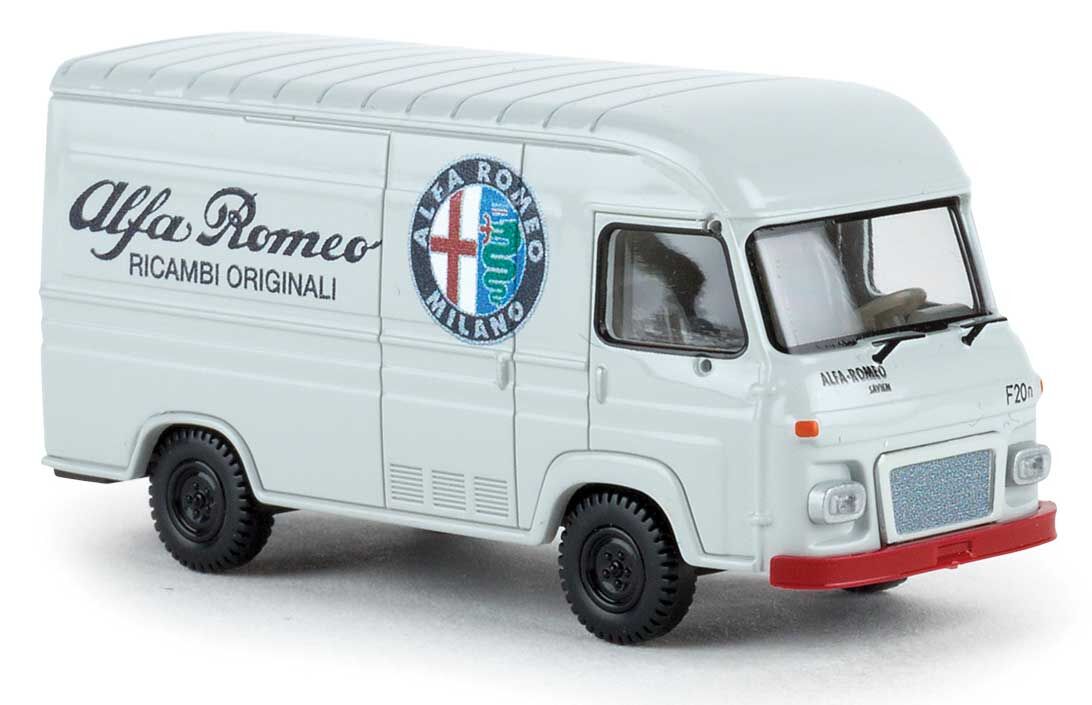 Brekina - 14622 Furgone Alfa Romeo F20n bianco 'Alfa Romeo Ricambi ...