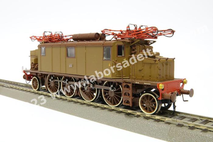 Rivarossi - HR2192 Locomotiva elettrica trifase E 432 033 FS, livrea castano/isabella, ep. III ...