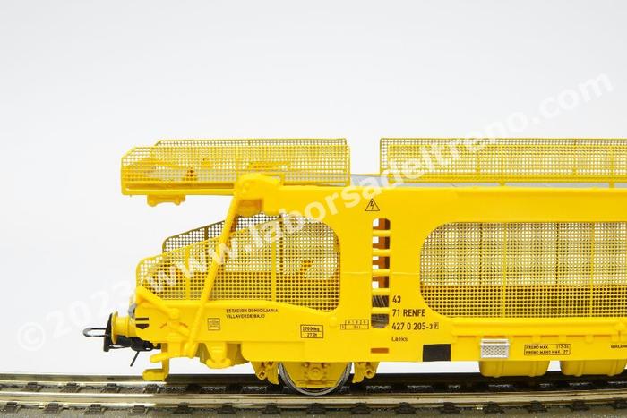 Electrotren - HE6041 Carro articolato a tre assi per trasporto auto ...
