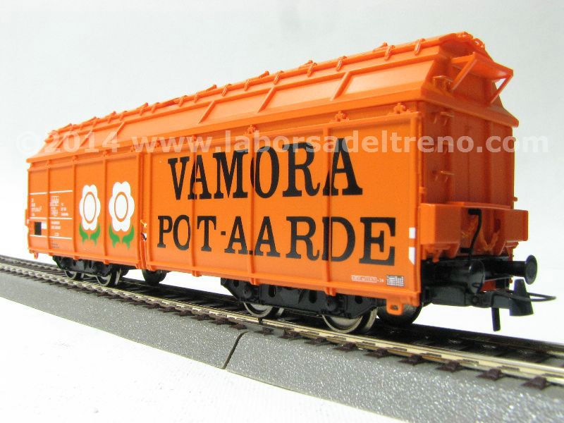 Roco - 66025-1 carro merci a carrelli NS, tipo Tads trasporto ...
