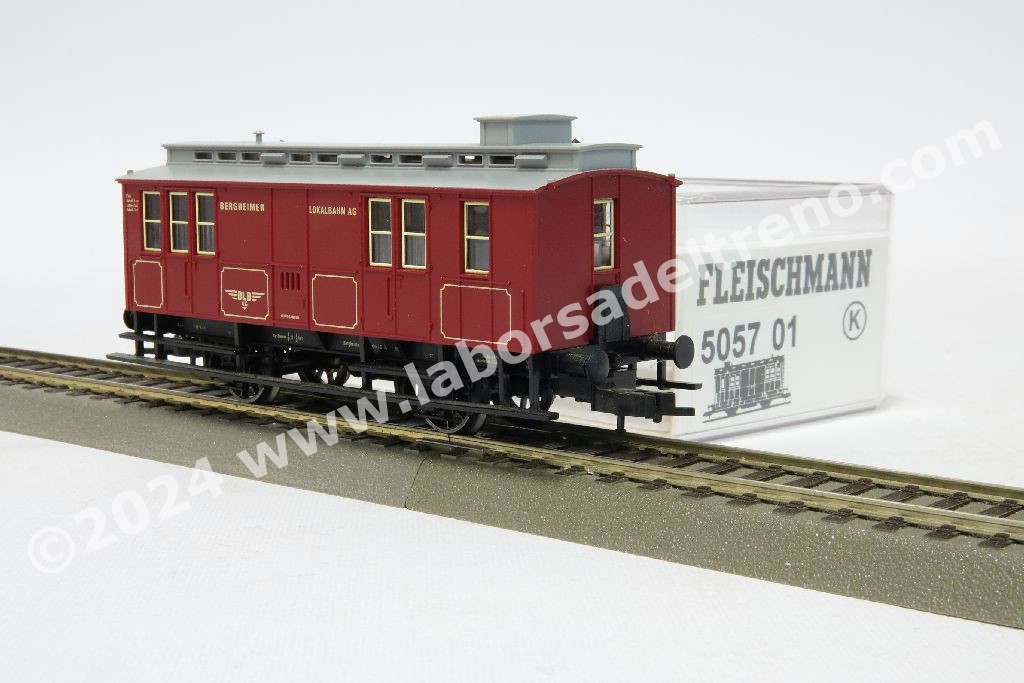 Fleischmann - 505701 Bagagliaio a 2 assi della BLB - Bergheimer ...