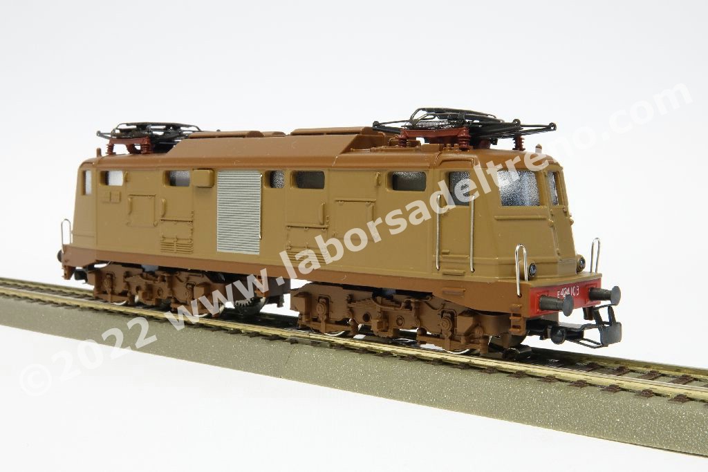 Marklin - 30350 Loco el. E 424 delle FS, livrea castano/isabella ...