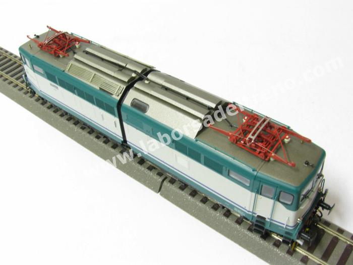 Rivarossi - HR2731 Locomotiva elettrica FS E646 137 per treni navetta, livrea XMPR con tetto ...