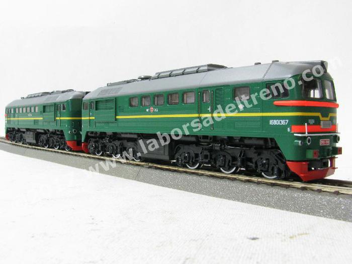 Roco - 73794 Locomotiva diesel RZD gruppo 2M62 'Taigatrommel', Livrea ...
