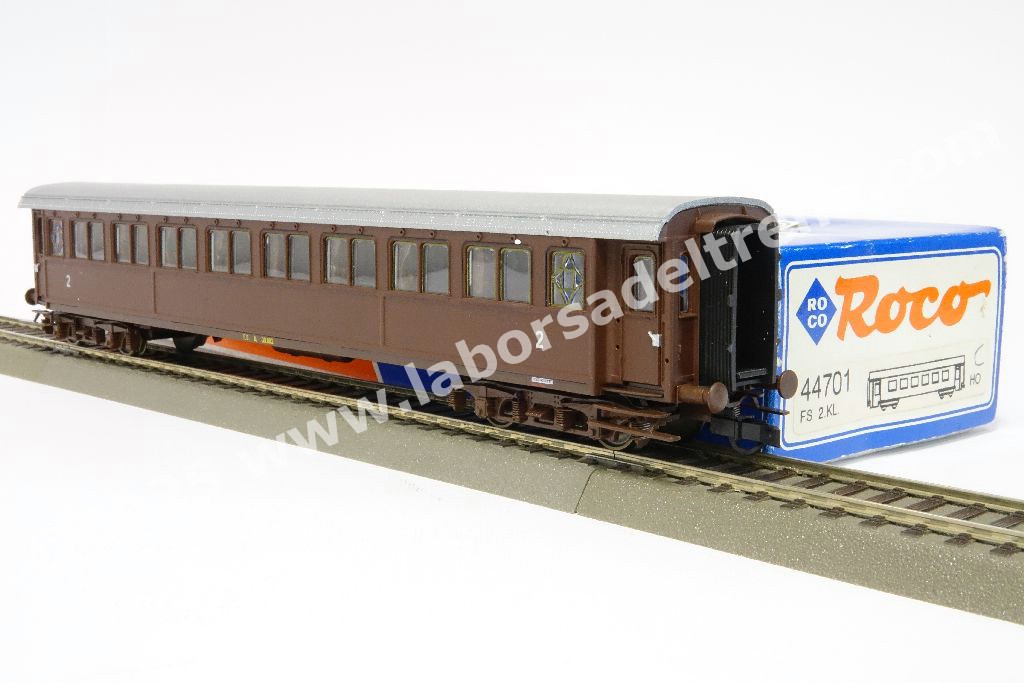 Roco - 44701 Carrozza passeggeri FS tipo Bz 30000, 2a classe, livrea ...