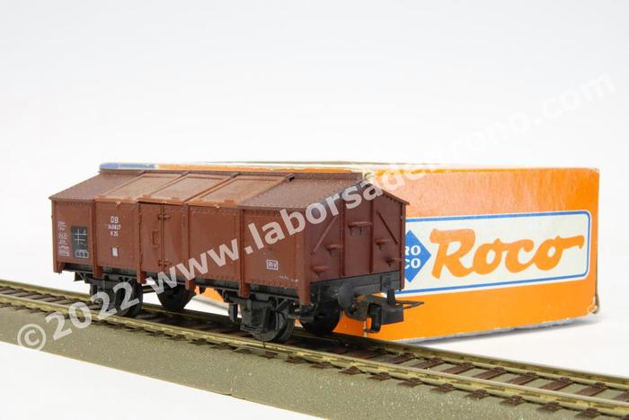 Roco - 4313 Carro trasporto calce a 2 assi delle DB, ep. III