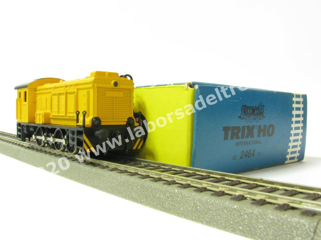 Trix - 2464G Loco diesel V36 per treno cantiere, livrea gialla