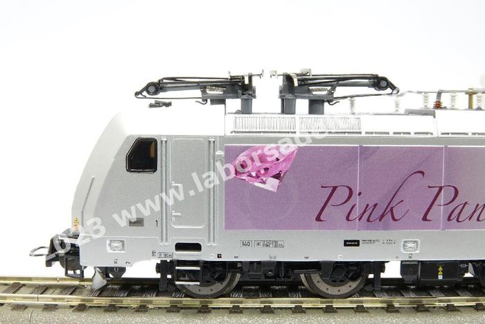 Piko - 97722 Loco el. Br 186 TRAXX della Railpool, livrea Pink Panther ...