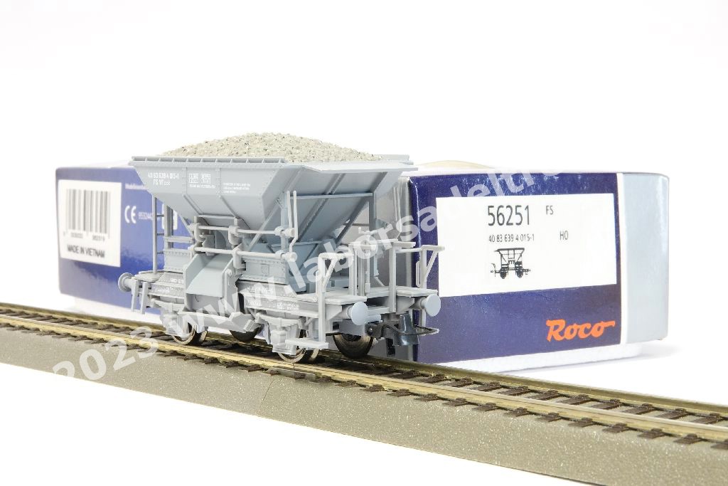 Roco - 56251 carro merci FS a due assi, tramoggia per trasporto ...