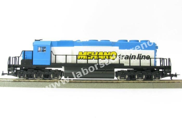 Mehano - MTL Locomotiva diesel tipo SD40, livrea azzurra/bianca 'Mehano ...