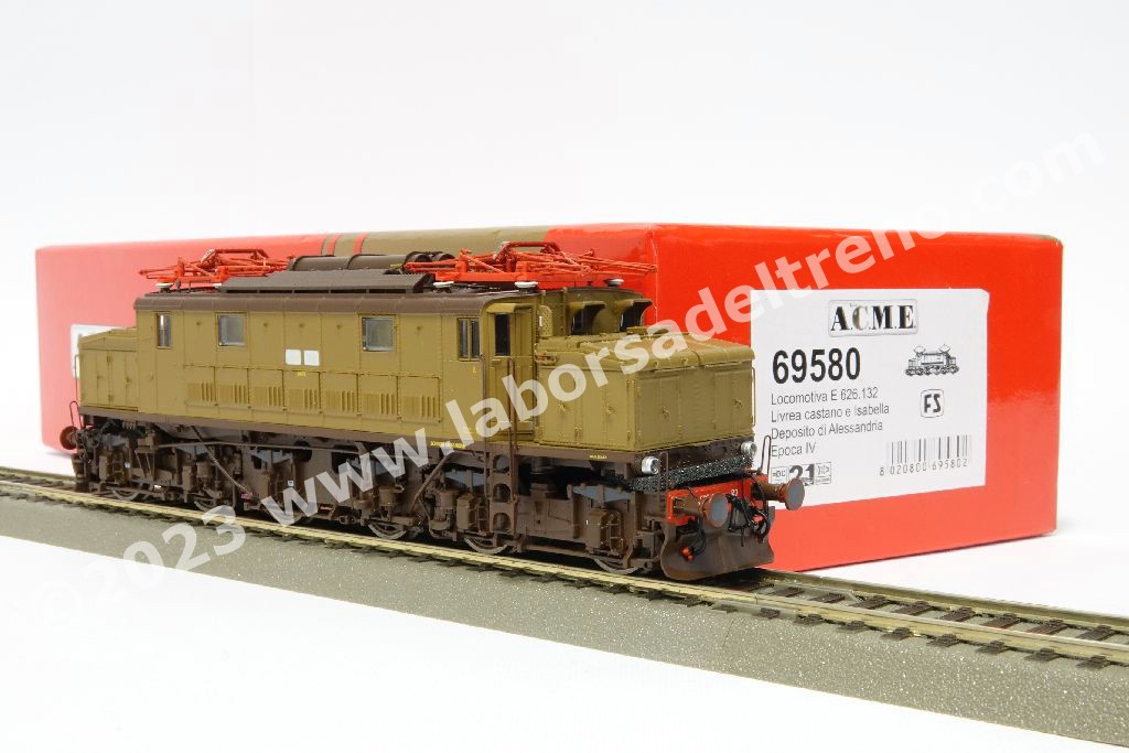 Acme - 69580 Locomotiva elettrica FS, E 626 132, dep. Alessandria, con ...