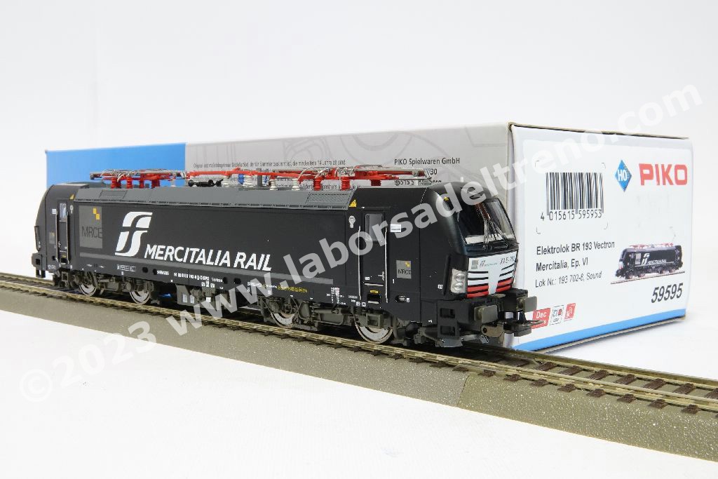 Piko - 59595 Locomotiva elettrica FS Mercitalia Rail Br 193 abilitata ...