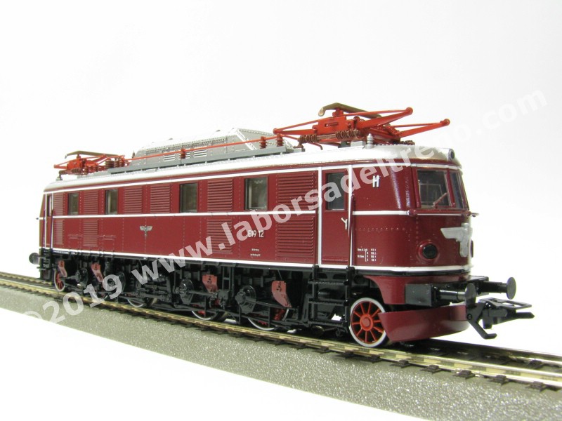 Marklin - 39193 Locomotiva elettrica DRG E19 12, livrea bourdeaux con ...