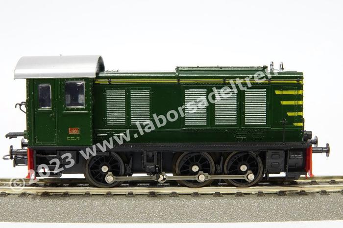 Lima - 208241 locomotiva diesel FS D 236 003, livrea verde, epoca III/IV