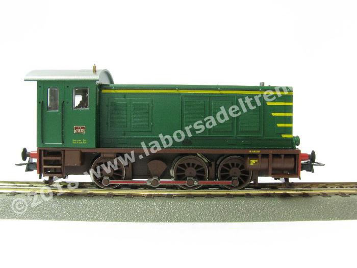 Roco - 72811 Locomotiva diesel da manovra FS D236, livrea verde con ...