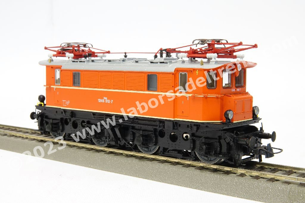 Roco - 73464 Locomotiva elettrica OBB Rh 1245, livrea blutorange, logo ...