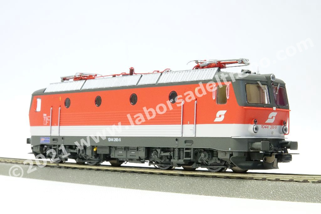 Piko - 51620 Locomotiva elettrica OBB Rh 1044, livrea rosso con fascia ...