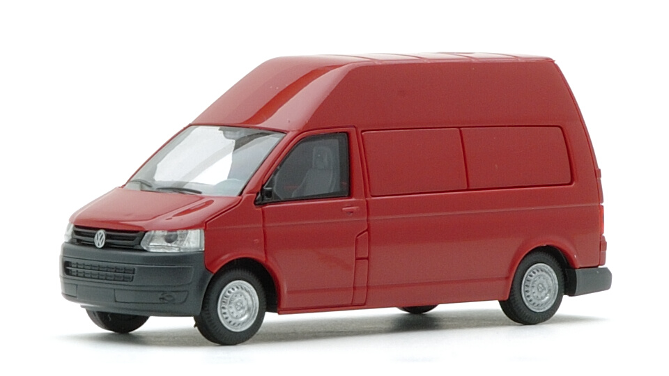 Rietze - 11537 furgone VW T5 GP chiuso, tetto alto, rosso, 1:87