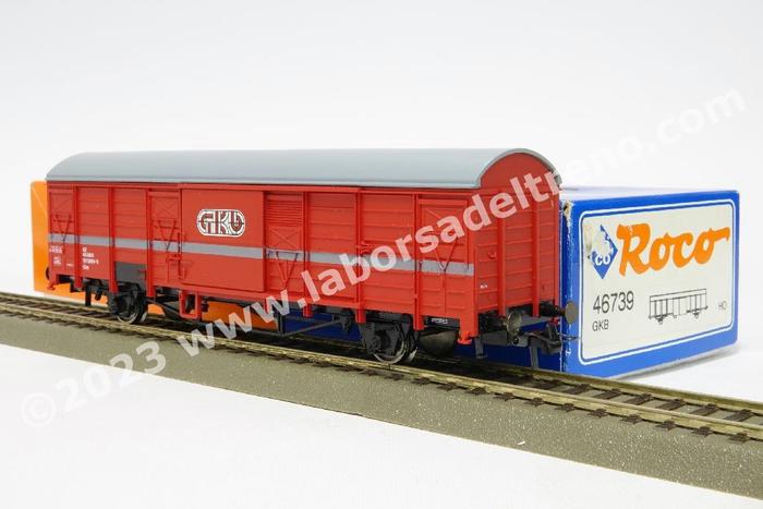 Roco - 46739 Carro chiuso OBB tipo Gbs della Graz-Köflacher Bahn GKB, ep. V