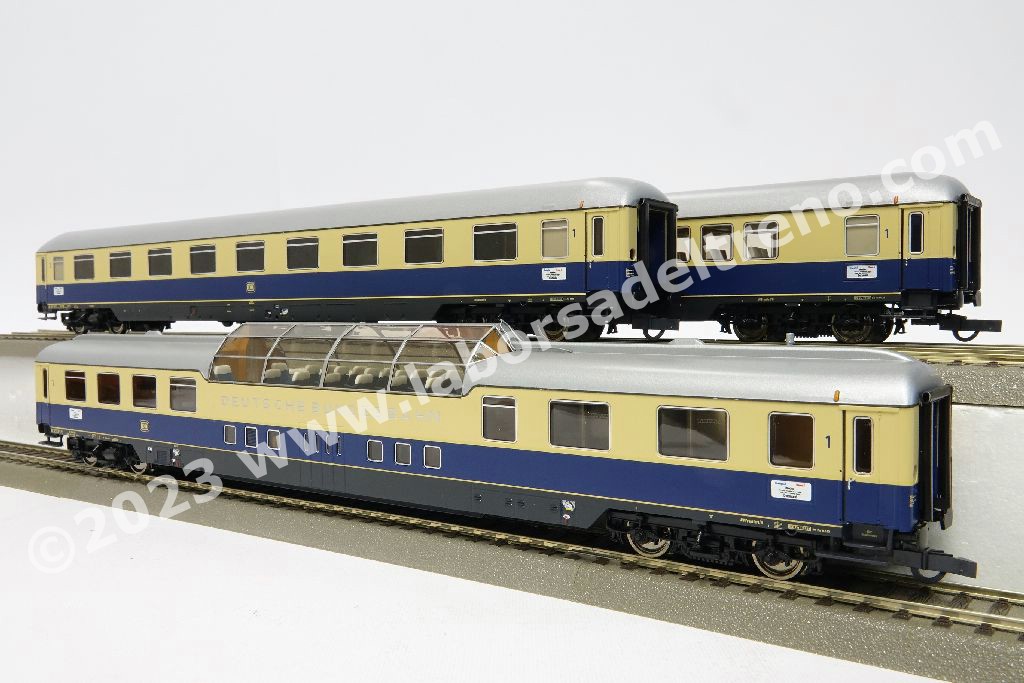 Roco - 74048 Set 1 'F21 - Rheinpfeil' delle DB a tre elementi composto ...