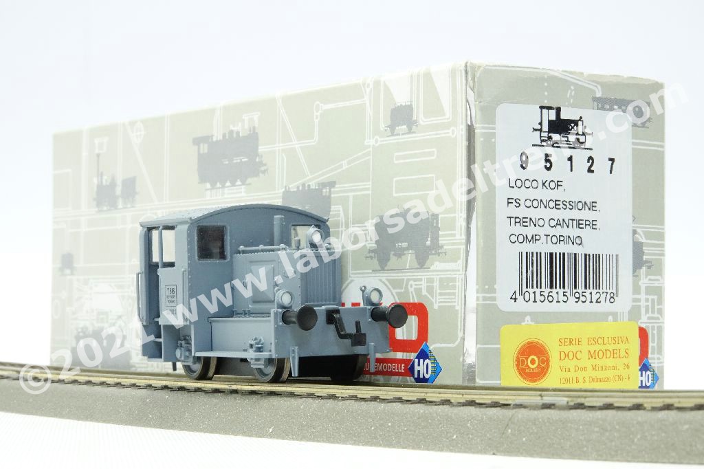 Piko - 95127 Loco diesel tipo Kof, concessione FS treno cantiere comp ...