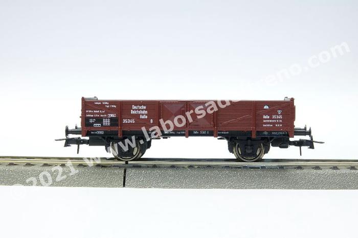 Roco - 44003 set otto carri DRG, a due assi, epoca II