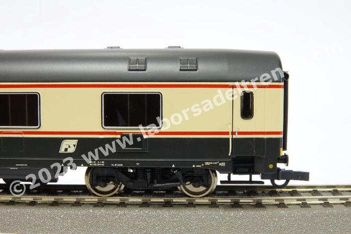 Roco - 45432 Carrozza GC ristorante, livrea grigio/avorio, logo ...