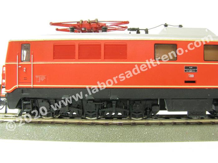 Roco - 43518 Locomotiva elettrica OBB Rh 1110, livrea arancio, logo ...