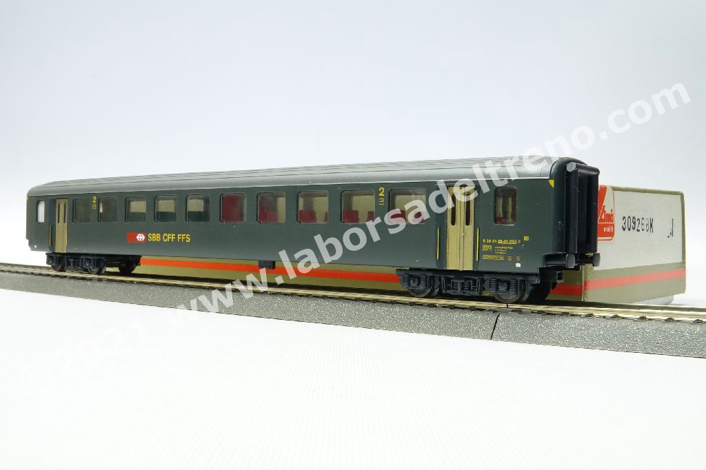 Lima - 309268 Carrozza passeggeri SBB, tipo EW-1, 2a classe, livrea ...