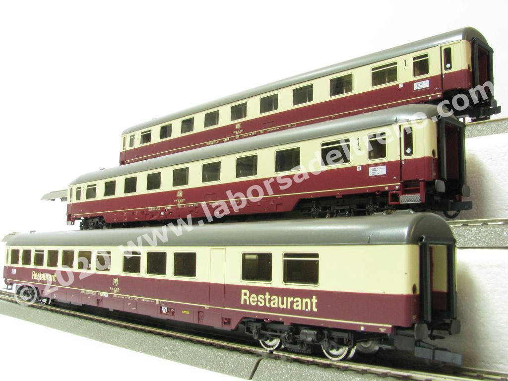 Roco - 74096 Set 2 'Autotreno Christoforus Express' delle DB composto ...