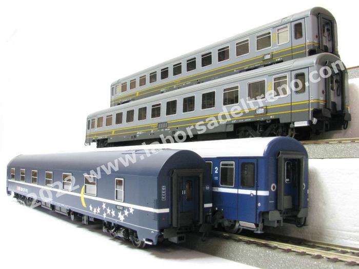 Acme - 55127 Set 1 'EN Roma' FS-SBB composto da una letti MU SBB, una ...