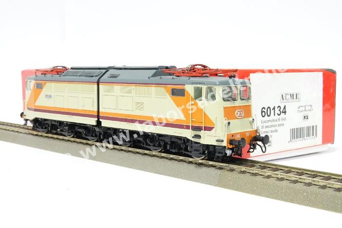 Acme - 60134 locomotiva elettrica FS E 646 057, livrea navetta, epoca IV