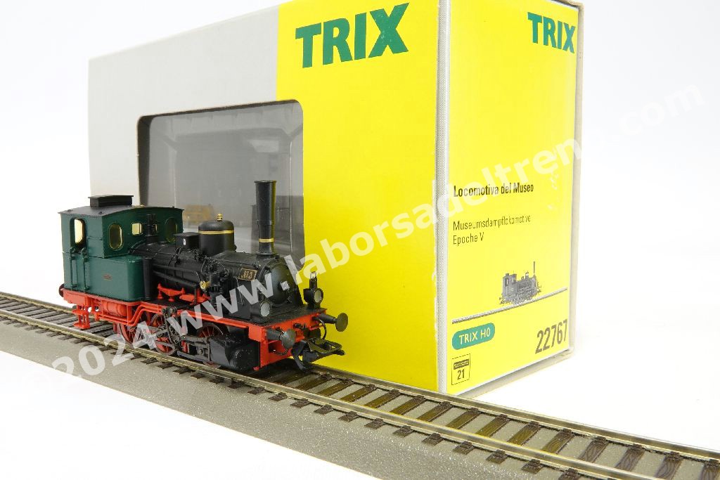 Trix - 22767 Locotender tipo T3 del Museo Ferroviario Piemontese ...