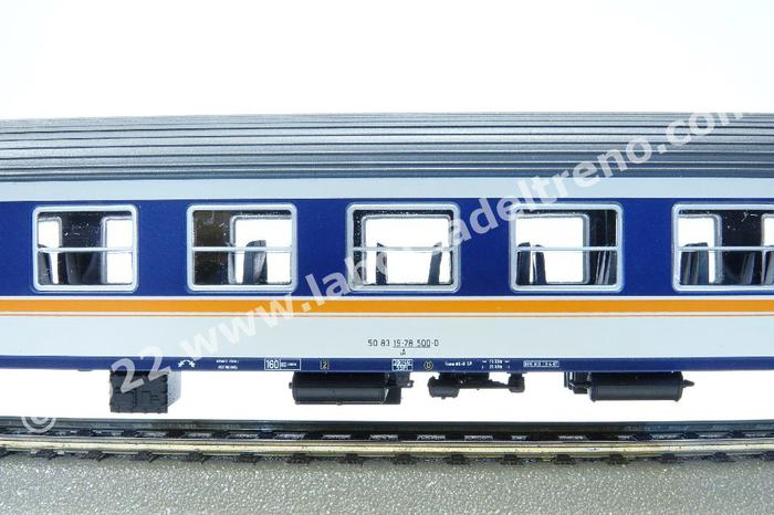 Vitrains - 3270 Carrozza a salone FS tipo MDVE di 1° cl. 'Poltrone ...