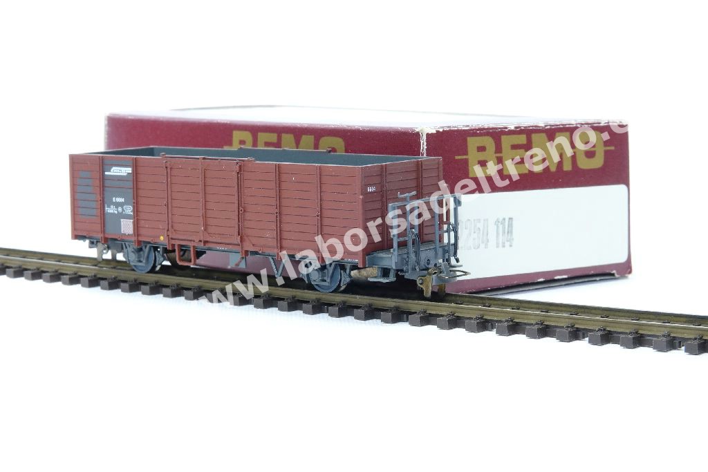 Bemo - 2254.114 Carro a sponde alte RhB tipo E, epoca IV - Scala H0m