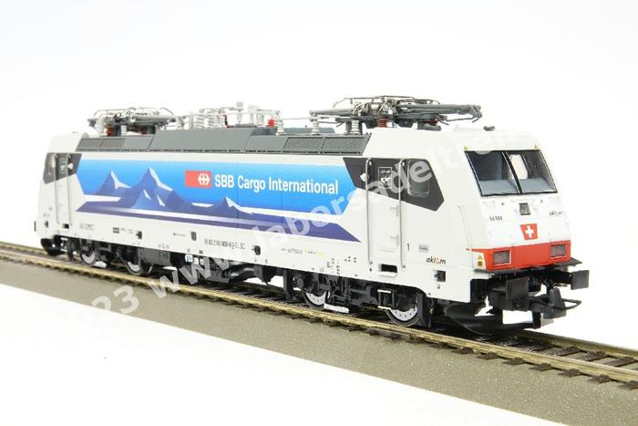 Roco - 70651 Locomotiva elettrica SBB Cargo International/RalPin Br 186 908, abilitata al ...