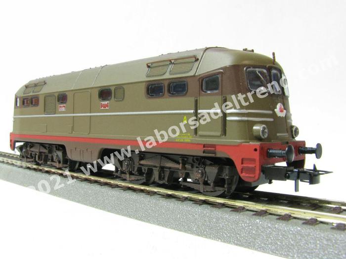 Lima - 208227LS Loco diesel D 342 4008 delle FS, livrea castano ...