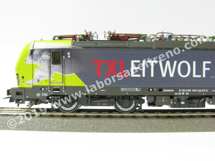 Roco - 73982 Locomotiva elettrica DB-AG TX Logistic Br 193 554 'Vectron ...
