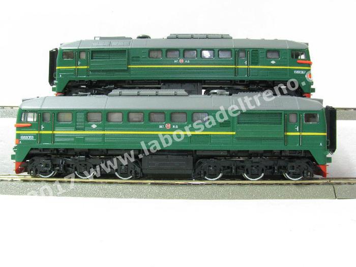 Roco - 73794 Locomotiva diesel RZD gruppo 2M62 'Taigatrommel', Livrea ...