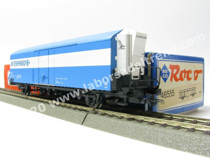 Roco - 46555 Carro Interfrigo a 2 assi delle FS, residenza Chiasso ...