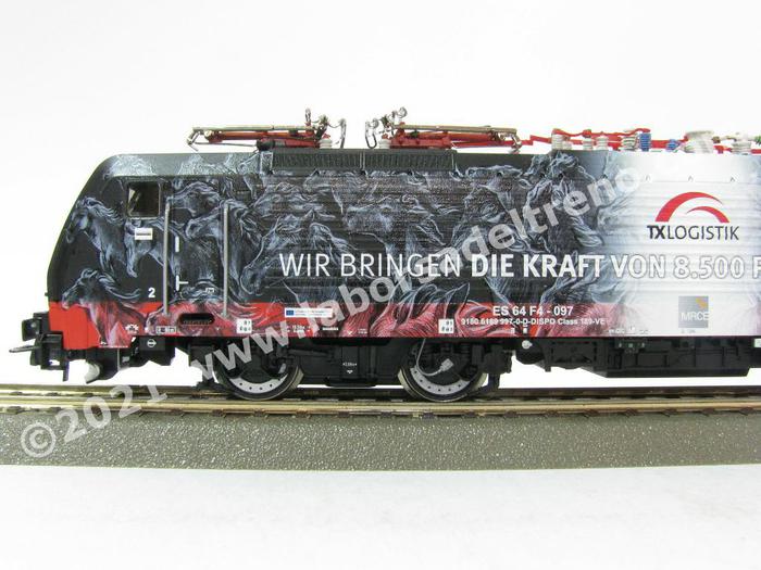 Roco - 73106 Locomotiva elettrica MRCE/TX Logistic Br 186 997, livrea ...