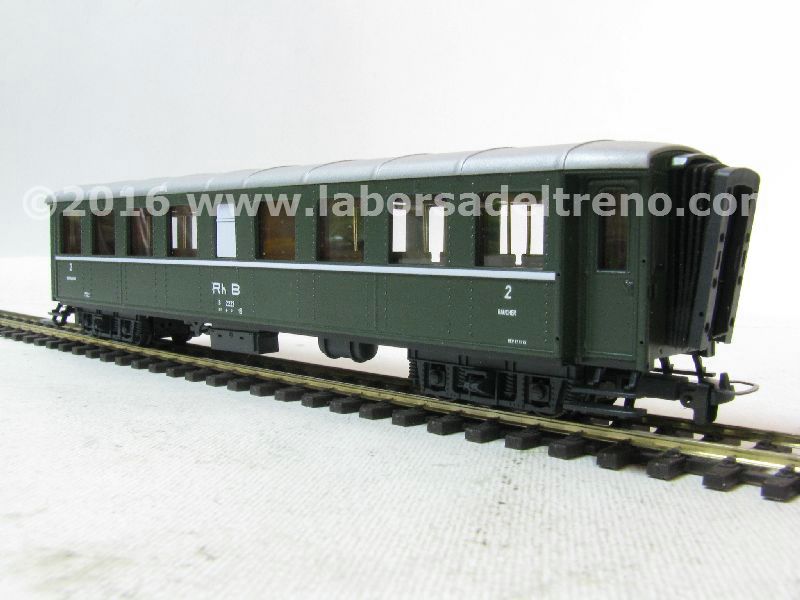 Stl-models - 2202/2 Carrozza di 2° classe delle Ferrovie Retiche ...