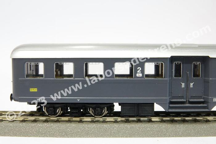 Rivarossi - HR4004 Carrozza tipo Corbellini a carrelli di 2a cl. FS ...